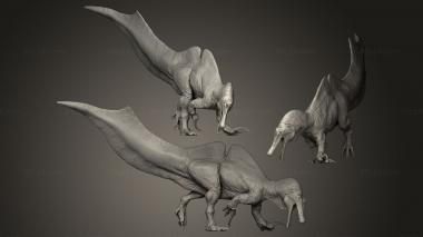 Animal figurines - 3D stl models for CNC.